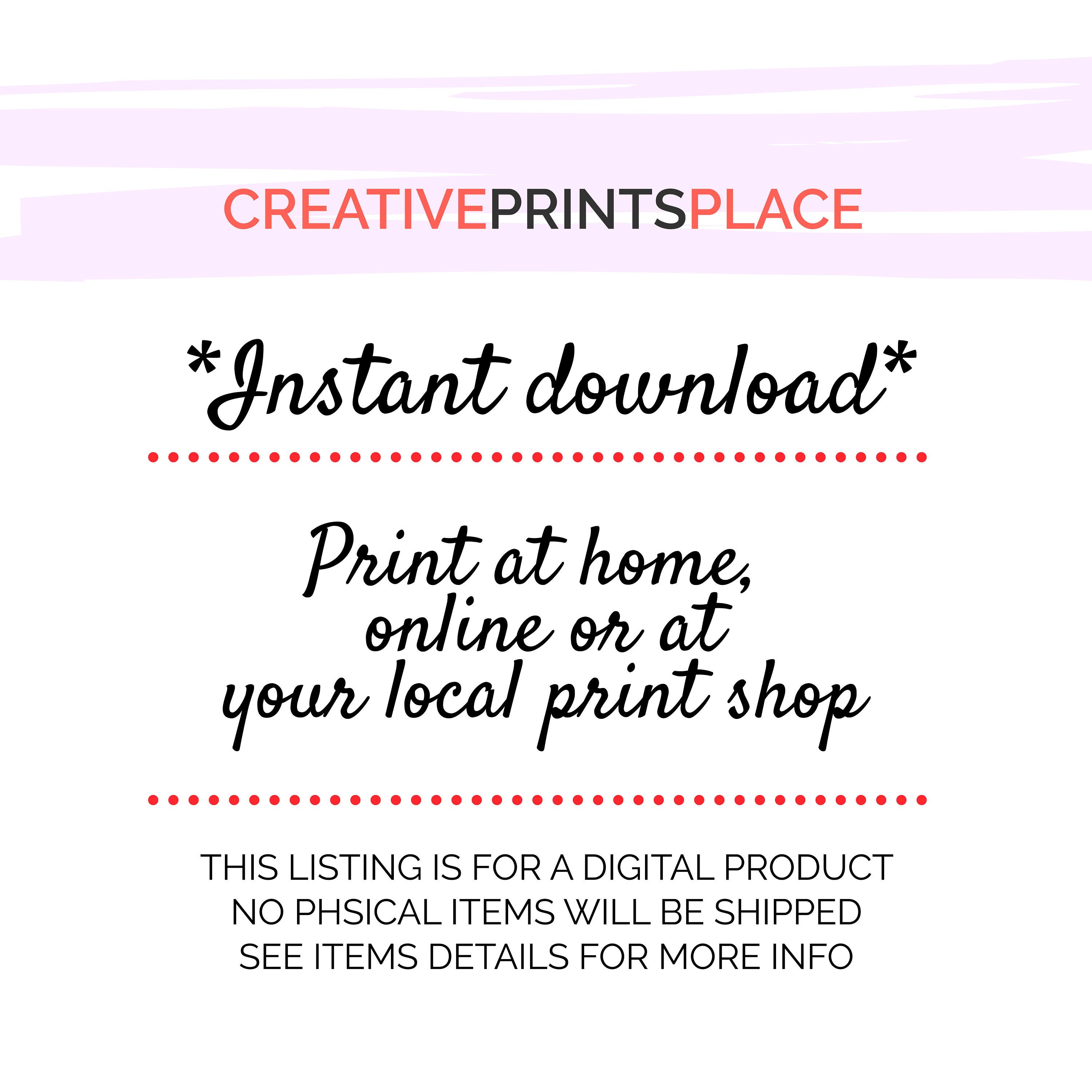 You Are Unique Nursery Printable Typography Unicorn Unicorn - Etsy