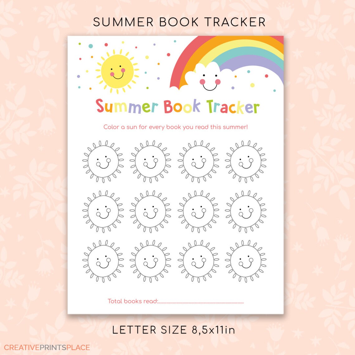 Summer Reading Printables Kids Summer Reading Log Printable - Etsy