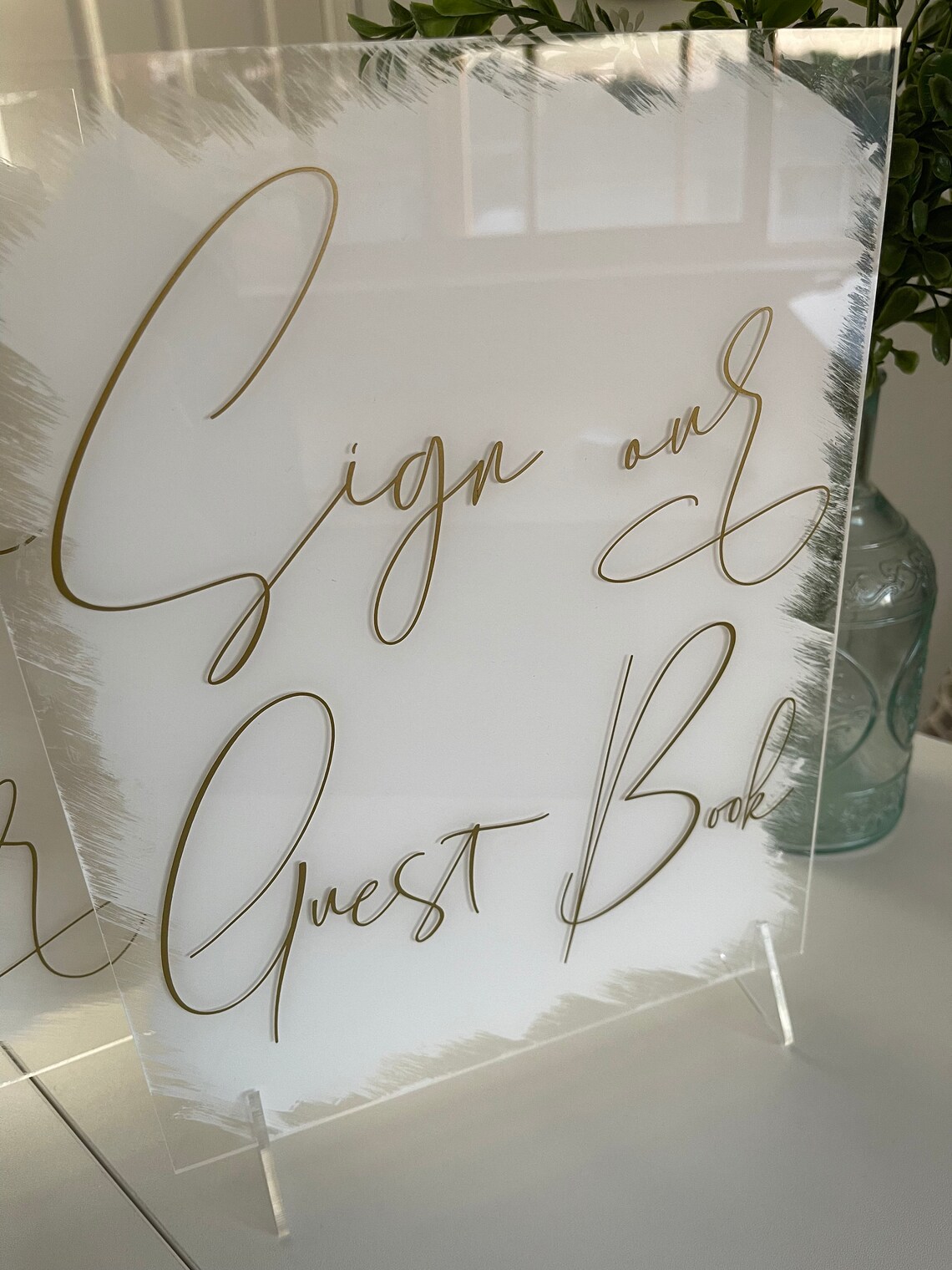 Acrylic Table Sign With Stand Bar Sign, Wedding Sign, Event Signs - Etsy