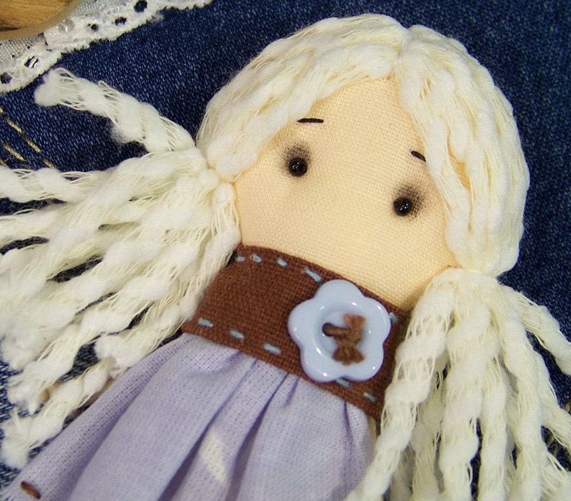 Tiny Rag Doll Pattern to Sew PDF/ Mini Cloth Doll Sewing - Etsy