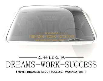 CUSTOM TEXT 42 Windshield BROW Vinyl Decal Sticker Personalized Truck ...