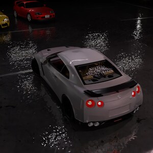 Troublemaker in Graffiti Style Decal Rear Windshield Banner Decal JDM ...