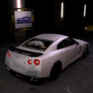 Troublemaker in Graffiti Style Decal Rear Windshield Banner Decal JDM ...