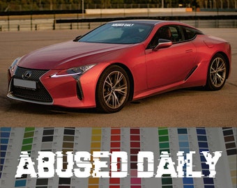 Royal Stance Windshield Banner Decal JDM Sticker - Etsy