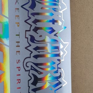 Windshield JDM Fire Decal My Life My Rules - Keep the Spirit Decal ...