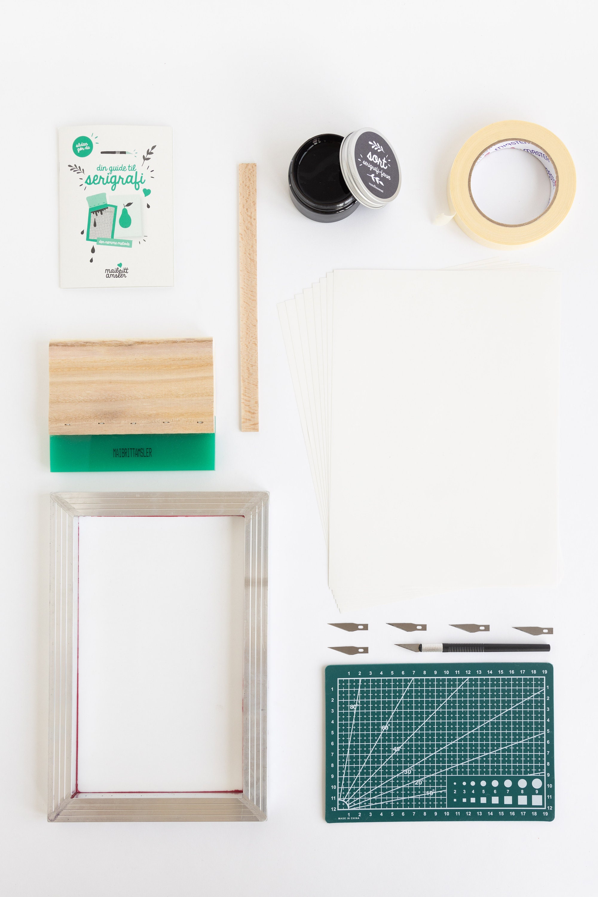 SILKSCREEN PRINTING KIT - Etsy