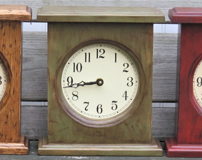 Primitive Mantel Clock - Etsy