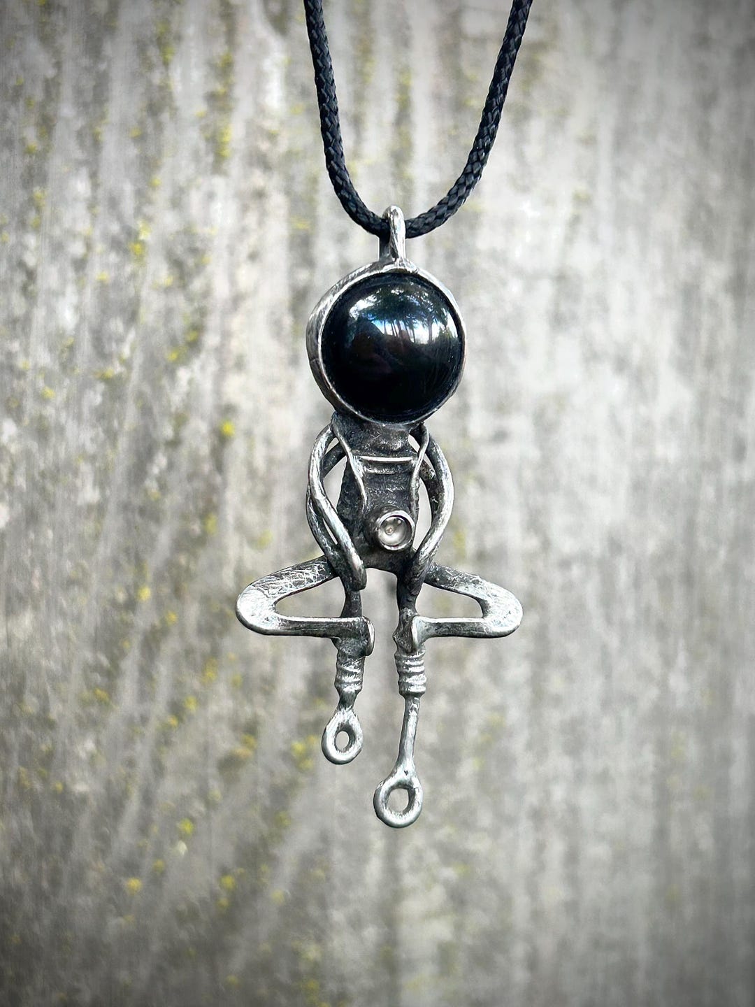 Little Kind Alien Pendant Industrial Jewelry Necklace Steampunk Future ...
