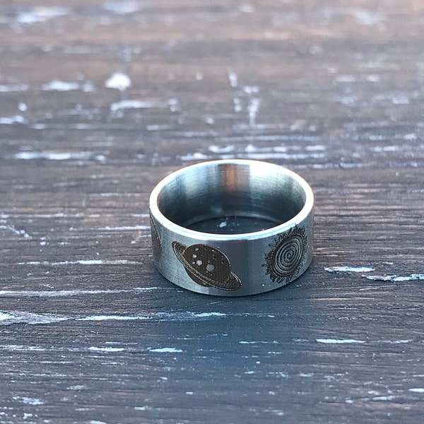 Planet Ring - Etsy