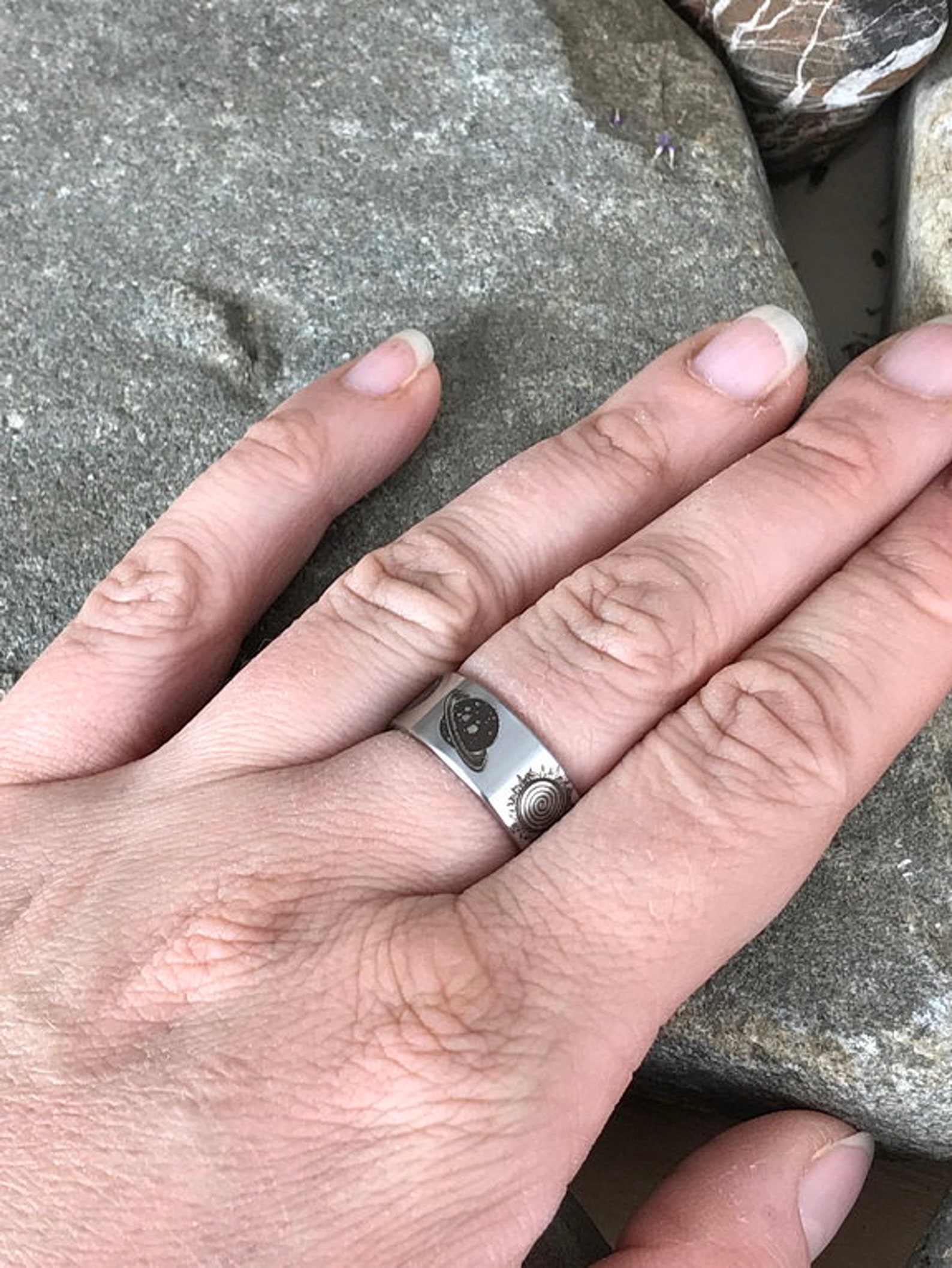 Solar System Laser Engraved Stainless Steel Unique Stylish - Etsy