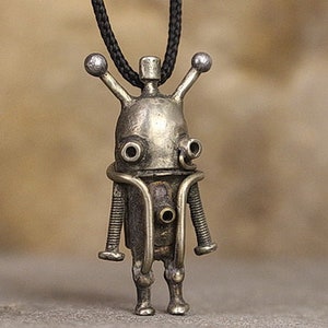 Weird Alien Pendant Accessories for Scientist Robot Fan Gift - Etsy