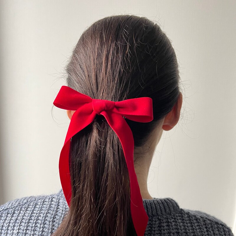 Bow Hair Ties - Etsy
