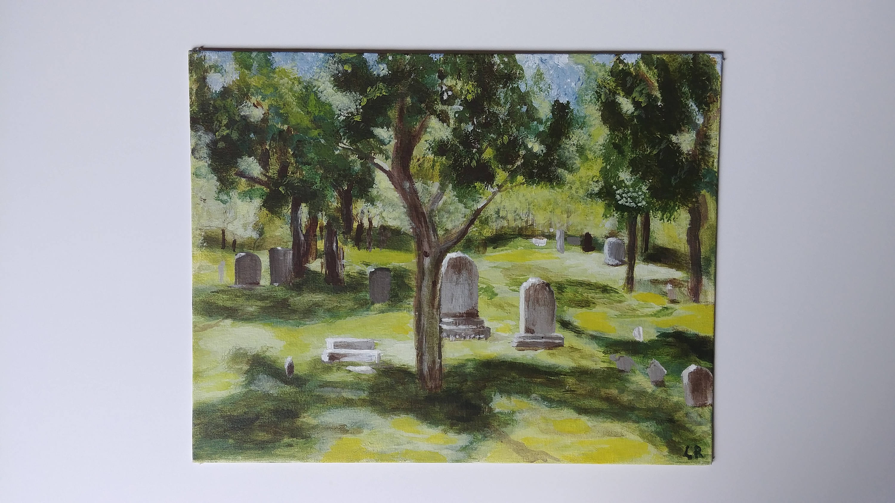 Gravestone Painting