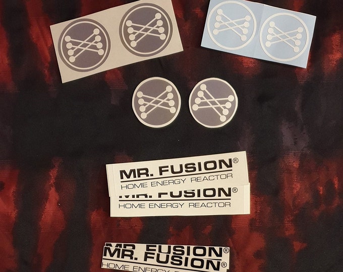 Back to the Future Mr. Fusion Fanmade Sticker Set for Krups 223 Prop - Etsy