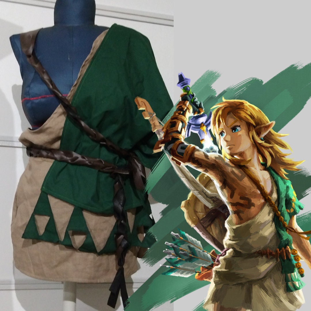 BOTW MTO Link Cosplay Costume - Etsy