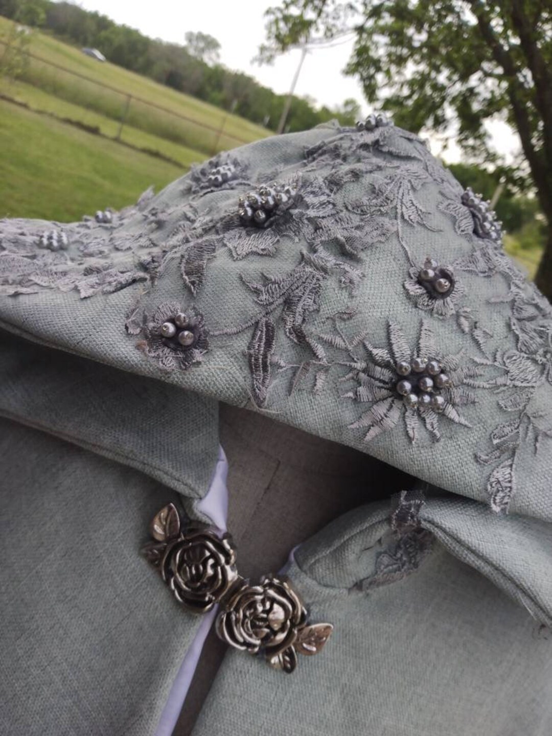 Blue Lace Fantasy Capes for Renaissance Fair - Etsy