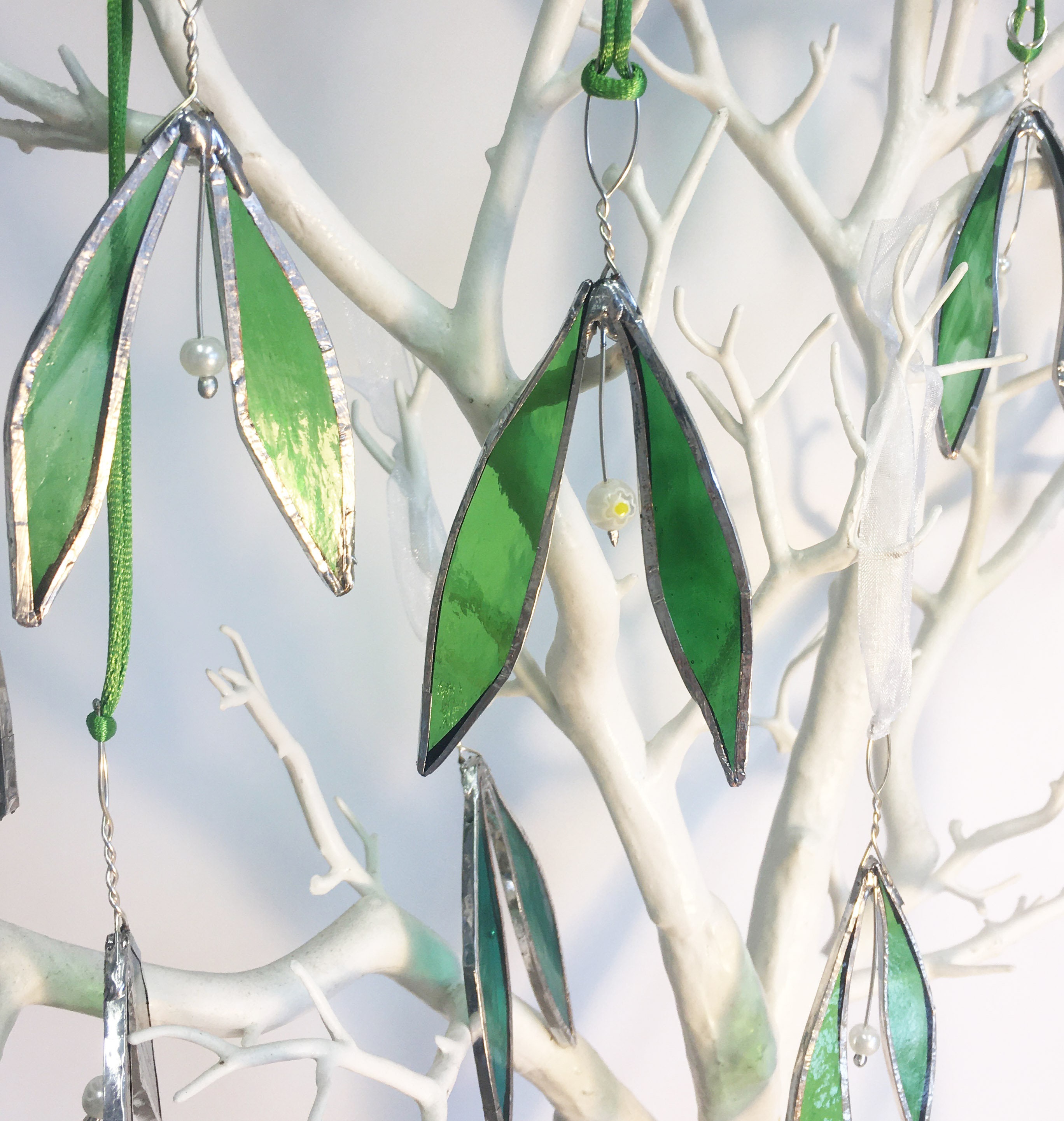 Glass Mistletoe Mistletoe Kisses Kissing Love Gift | Etsy