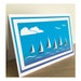 Sailing Card Fathers Day Card Homemade Card Sailors Card Boat Card ...