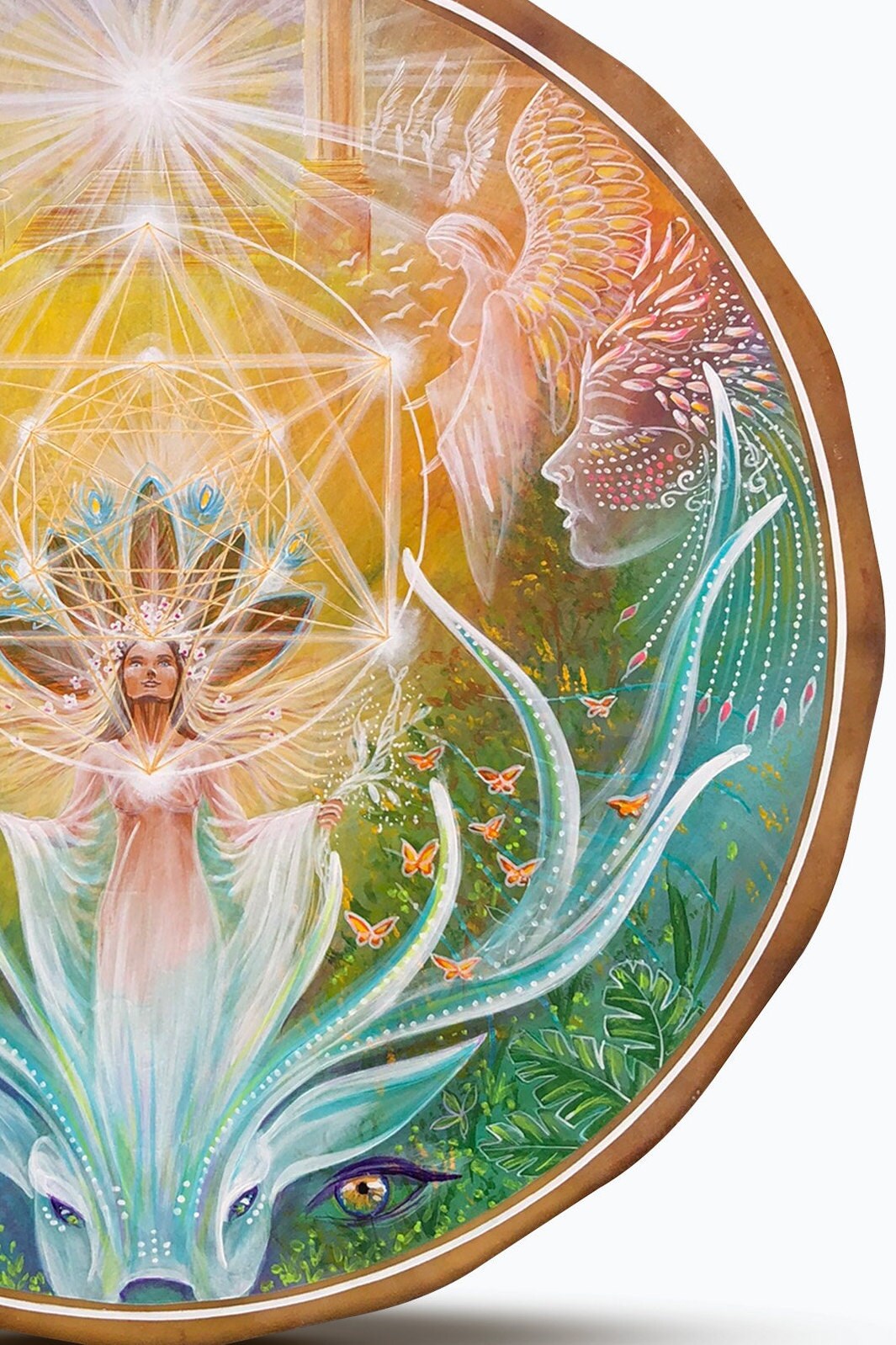 Dedication - Divine Woman, Vision, Angels, Sacred Geometry, Jungle ...