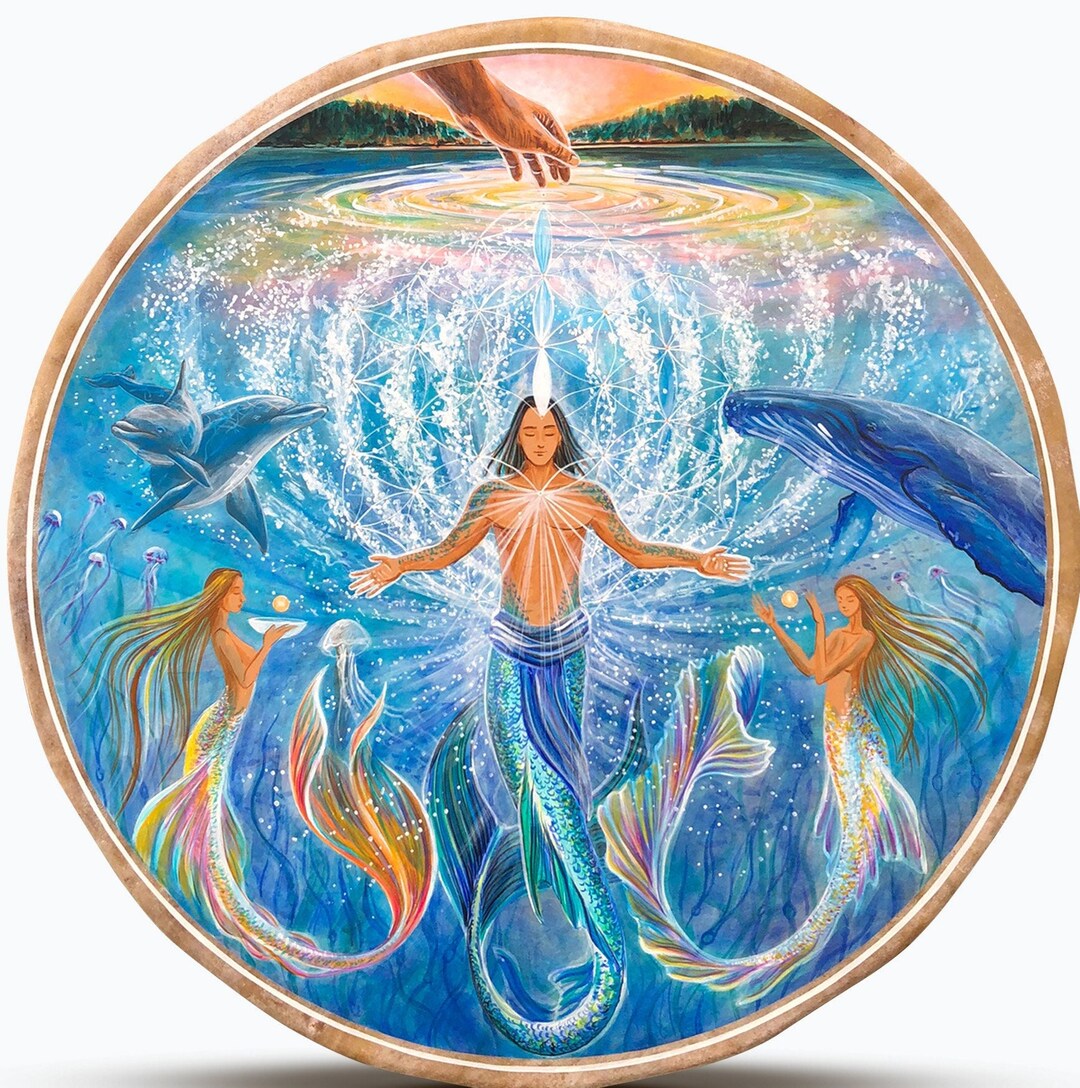 Ocean, Mermaids, Triton, Sound of the Sea, Life, Sacred Medicine Woman ...