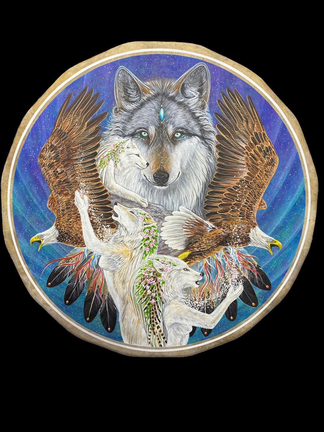 Dedication Connection, Guardians, Vision,eagle, Wolf, Ancestors, Sacred ...