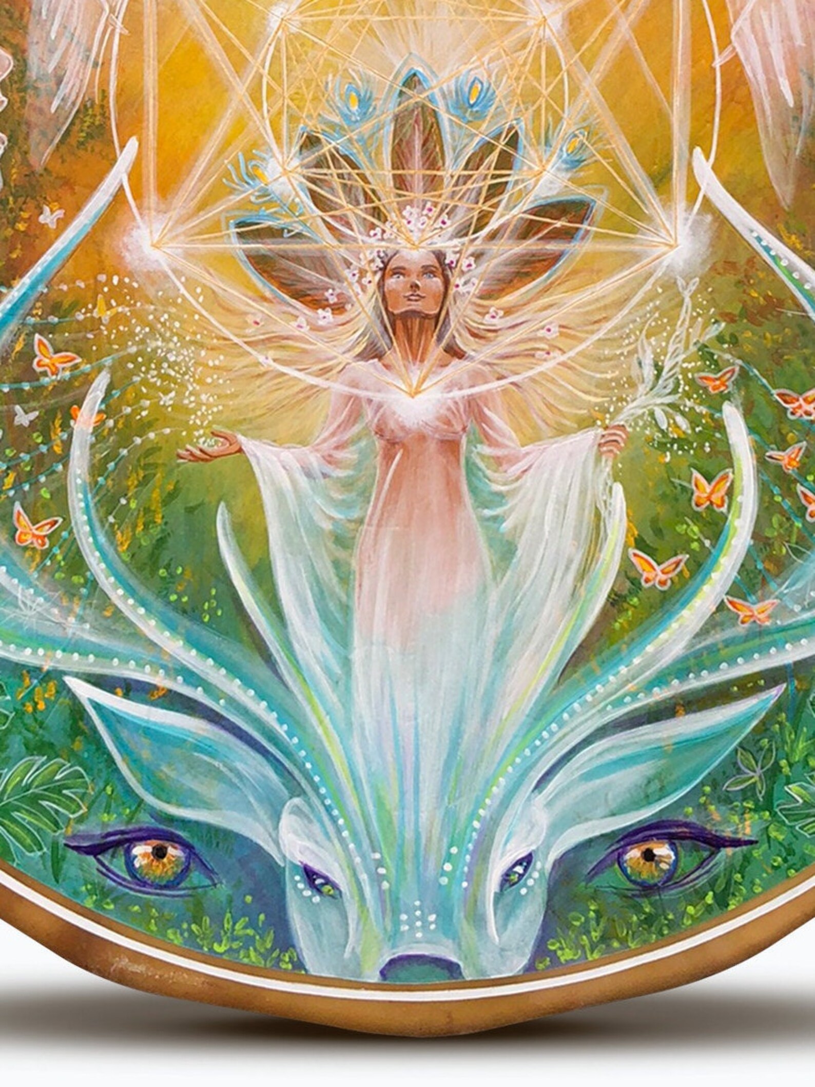 Dedication - Divine Woman, Vision, Angels, Sacred Geometry, Jungle ...