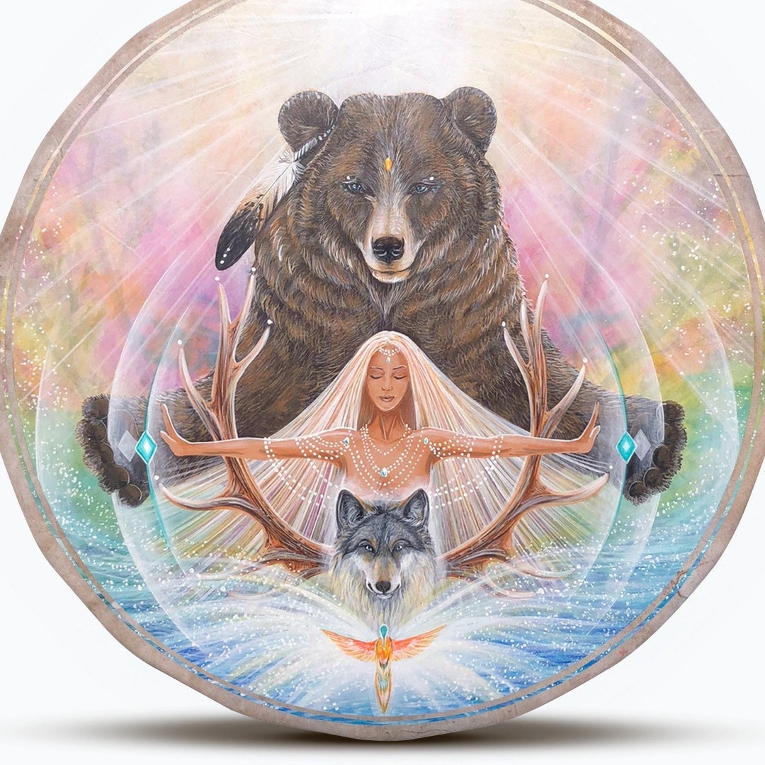 Shamanic Drum Blessing - Etsy