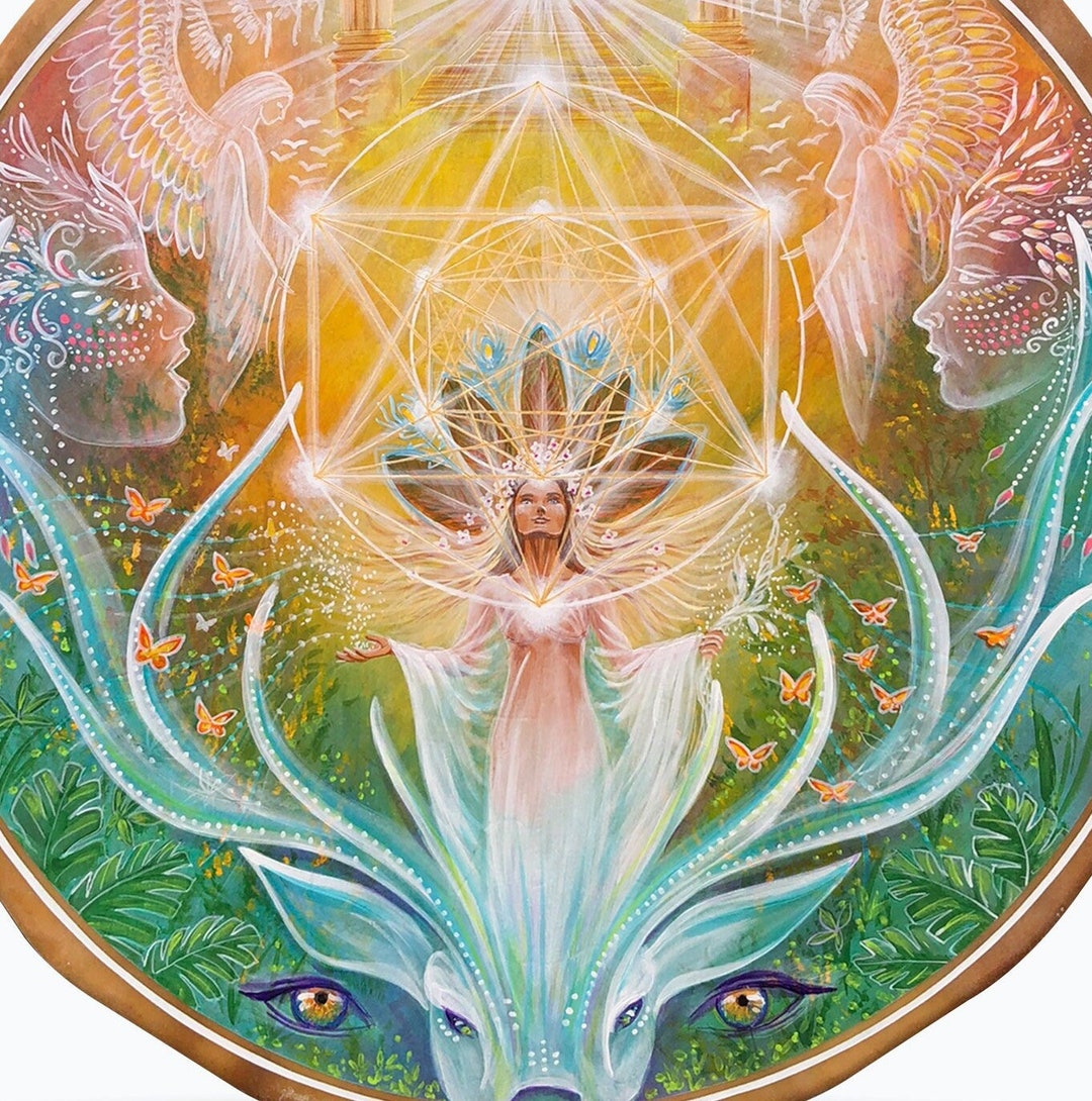 Dedication - Divine Woman, Vision, Angels, Sacred Geometry, Jungle ...