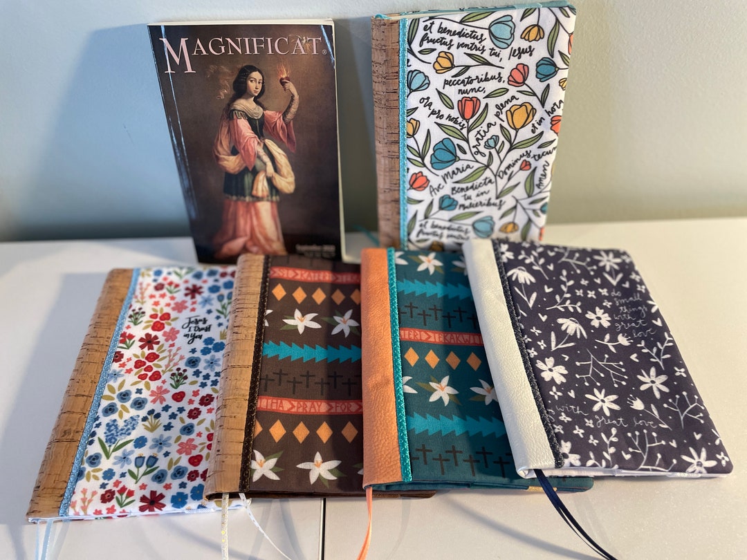 Fabric Magnificat Cover Prayer Book Cover Catholic Daily Devotional ...
