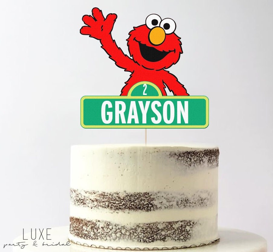 Elmo Cake Topper