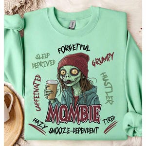 Mombie Definition PNG Funny Halloween Mama Png Spooky Mama Funny Mom ...