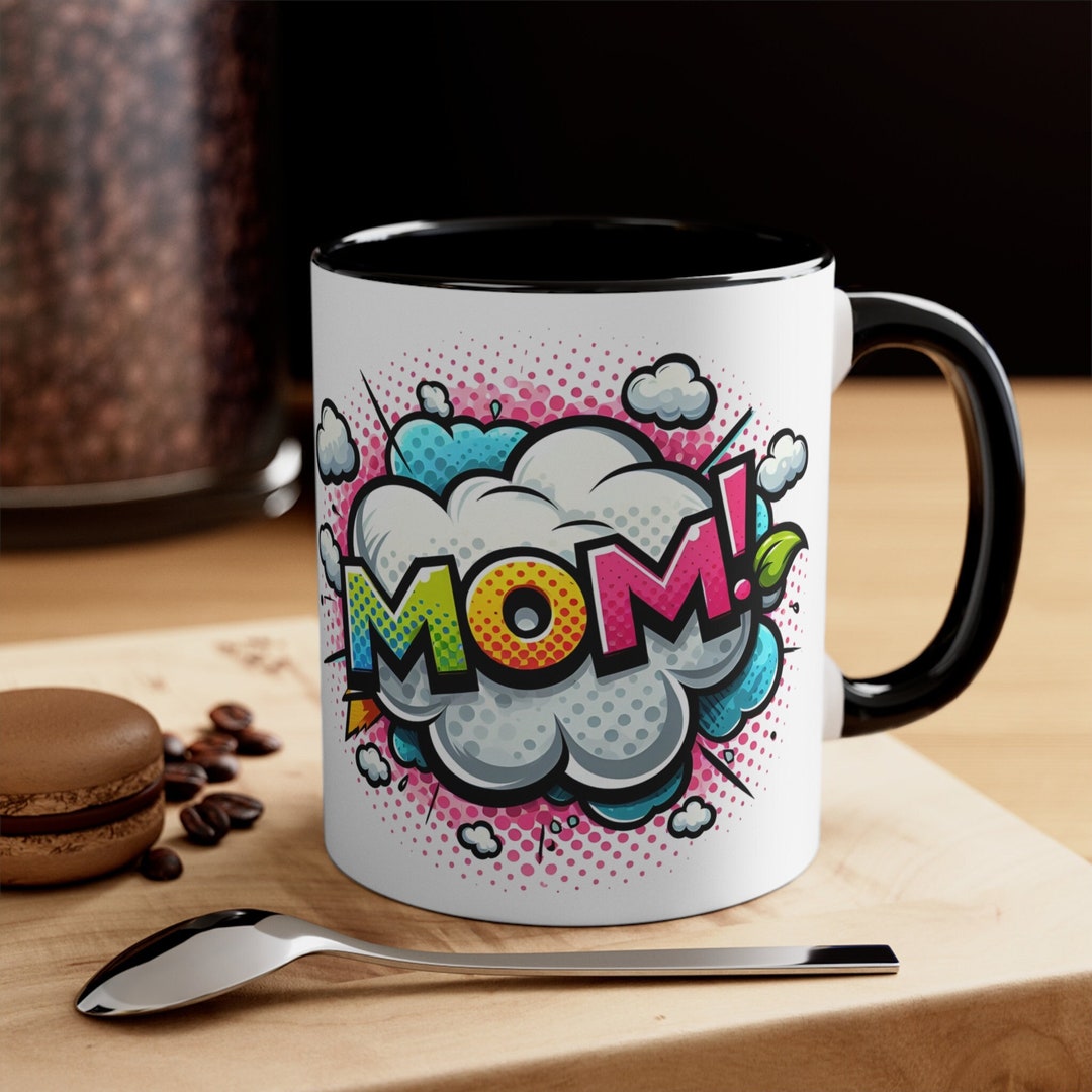 Super Mom Mug Wrap Best Mom Mug PNG, Gift for Mom Mug PNG 11oz 15oz Mug ...