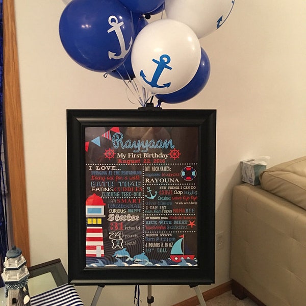 Nautical Chalkboard - Etsy