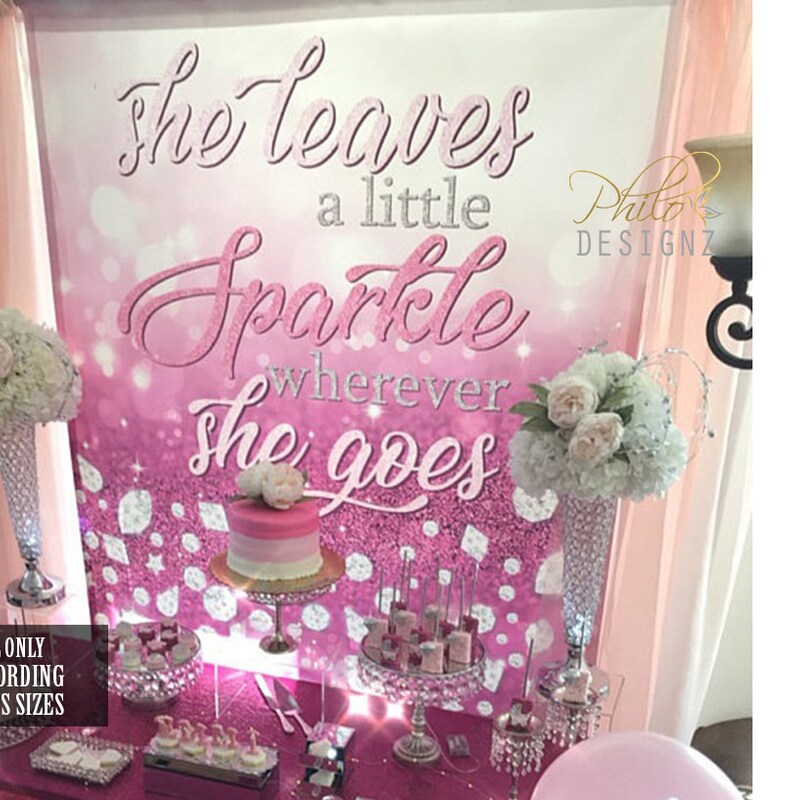 Sweet 16 Backdrop - Etsy