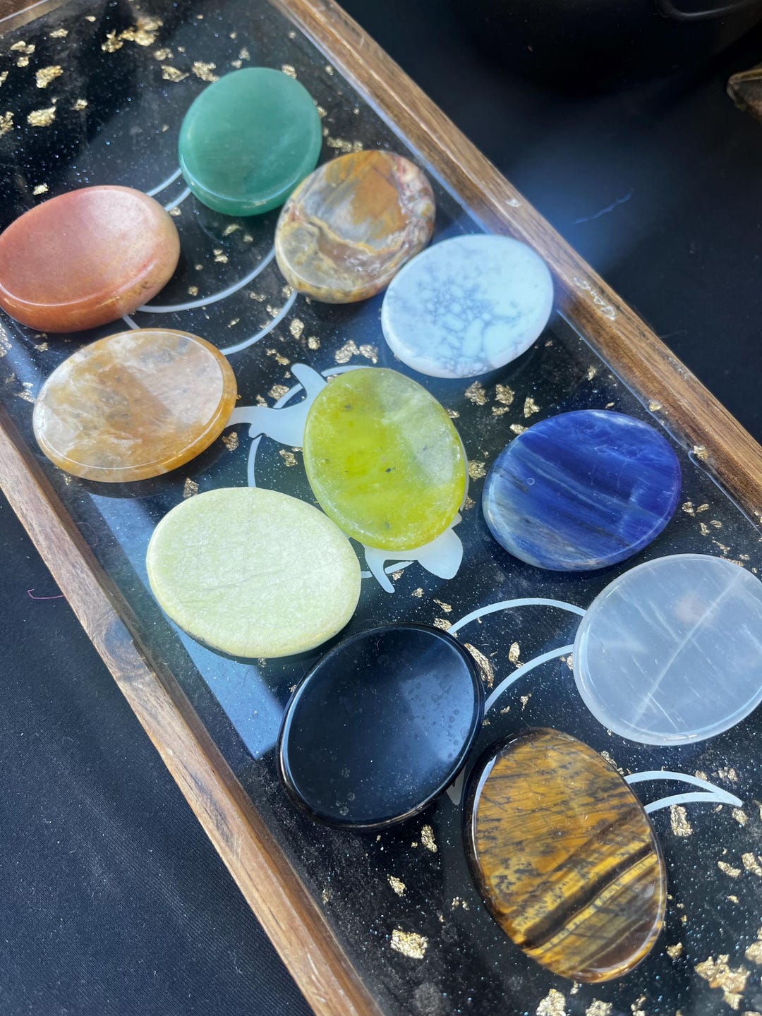 Natural Crystal Worry Stones | Natural Gemstones | Meditation Crystal ...