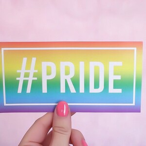 Pride Bumper Sticker - Etsy