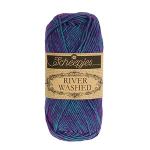 Scheepjes River Washed - Crochet Yarn - Knitting Yarn - Etsy
