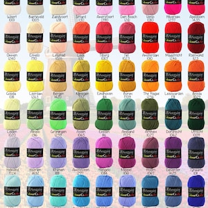 No. 1 - Scheepjes Colour Crafter - 100% Premium Acrylic Yarn ...