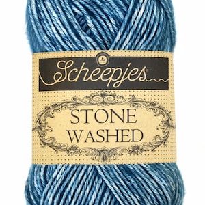 Scheepjes Stone Washed - Crochet Yarn - Knitting Yarn - Etsy