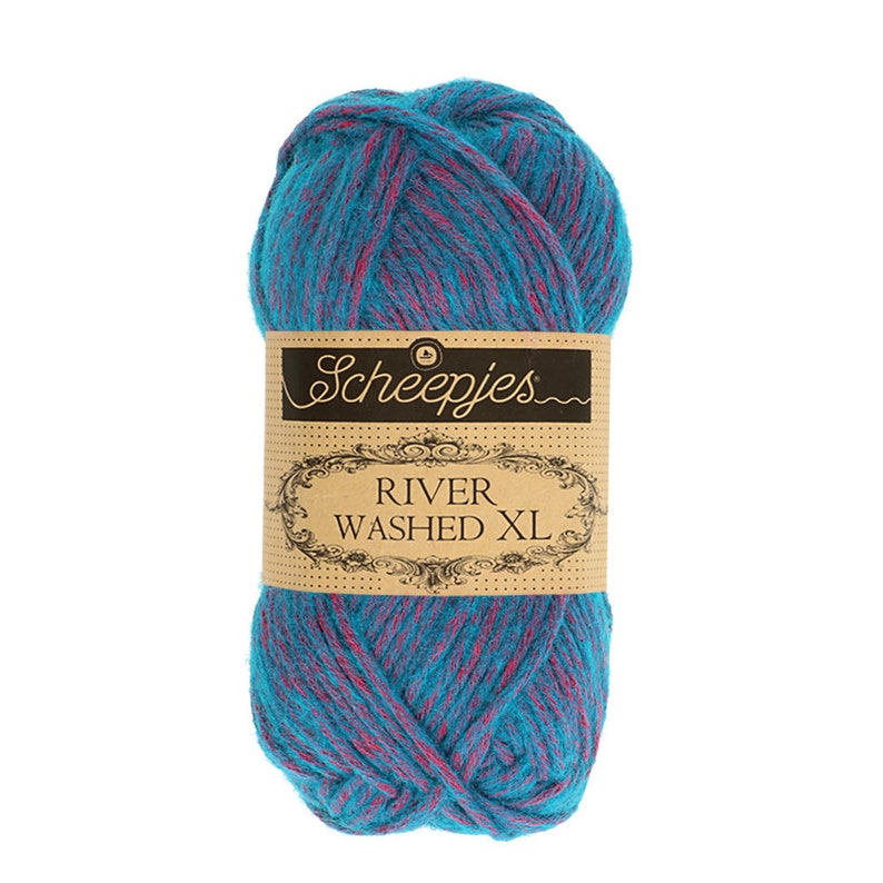 Scheepjes River Washed XL Crochet Yarn Knitting Yarn | Etsy