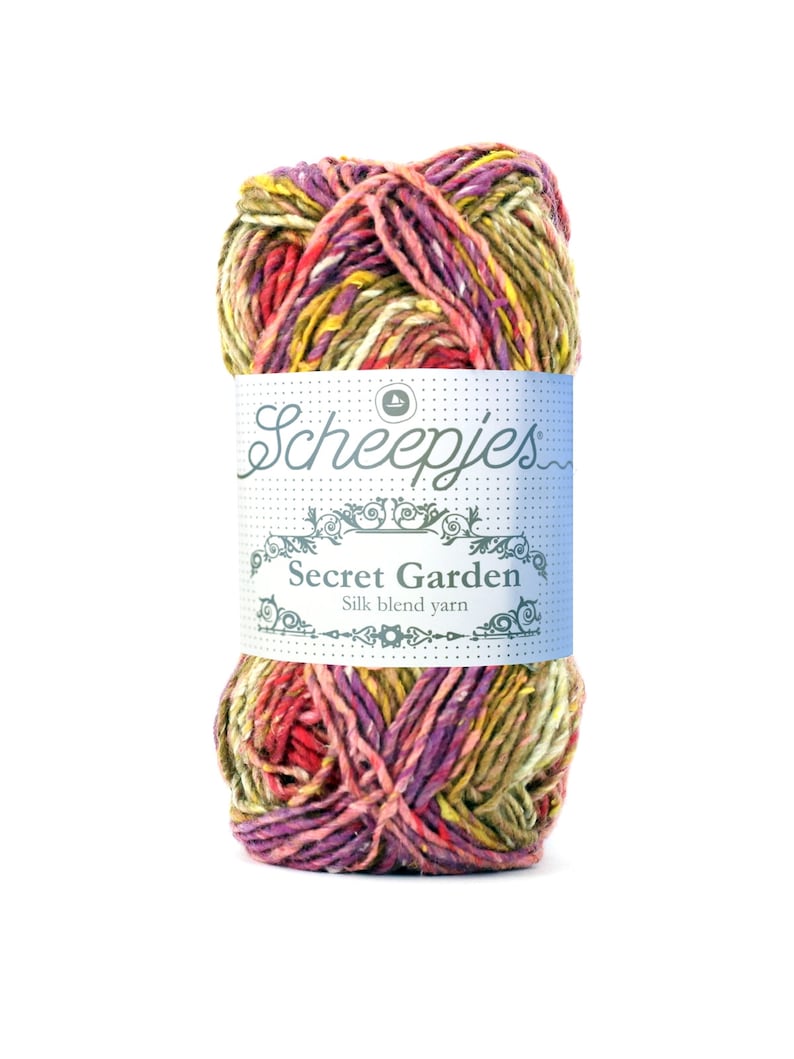 Scheepjes Secret Garden - Crochet Yarn - Knitting Yarn - Yarn With Silk ...