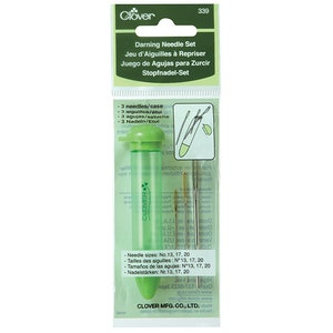 Clover Chibi Tapestry or Darning Needle Set - Bent Tip Orange - Needle ...
