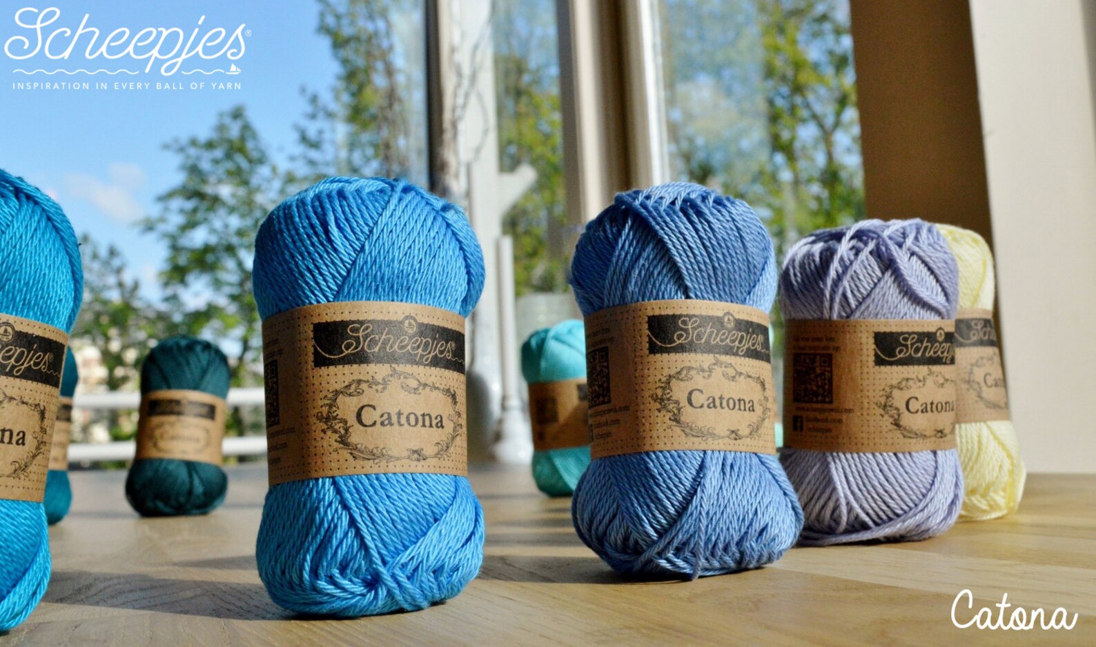 Scheepjes Catona Colour Pack - Scheepjes Catona Set - Mercerized Cotton ...