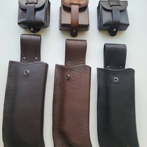 Leather Holster and Pouches for Westar 35 - Cosplay Mando Costume - Etsy