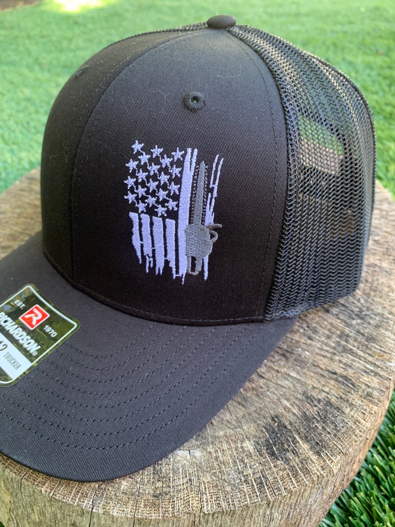 Tree Guy Arborist Forestry Loggers American Flag and Chainsaw - Etsy
