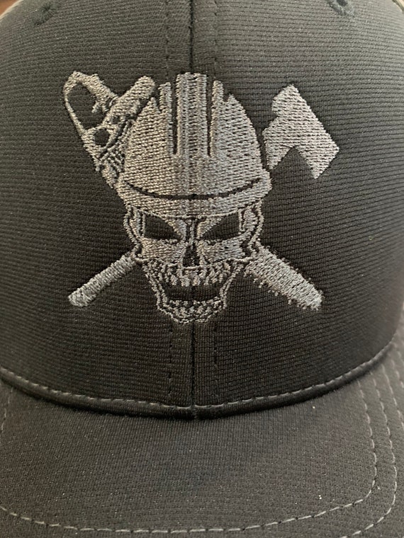 Tree Guy Arborist Logger Hard Hat Skull Hat - Etsy