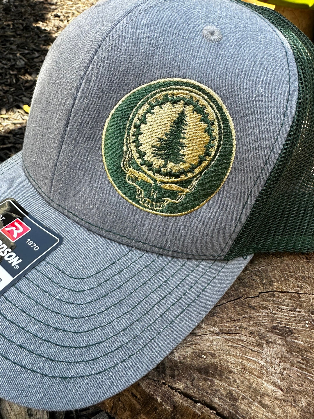 Tree Guy Arborist Skull Face Trucker Hat - Etsy