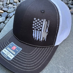 Tree Guy Arborist Forestry Loggers American Flag and Chainsaw Arborist ...