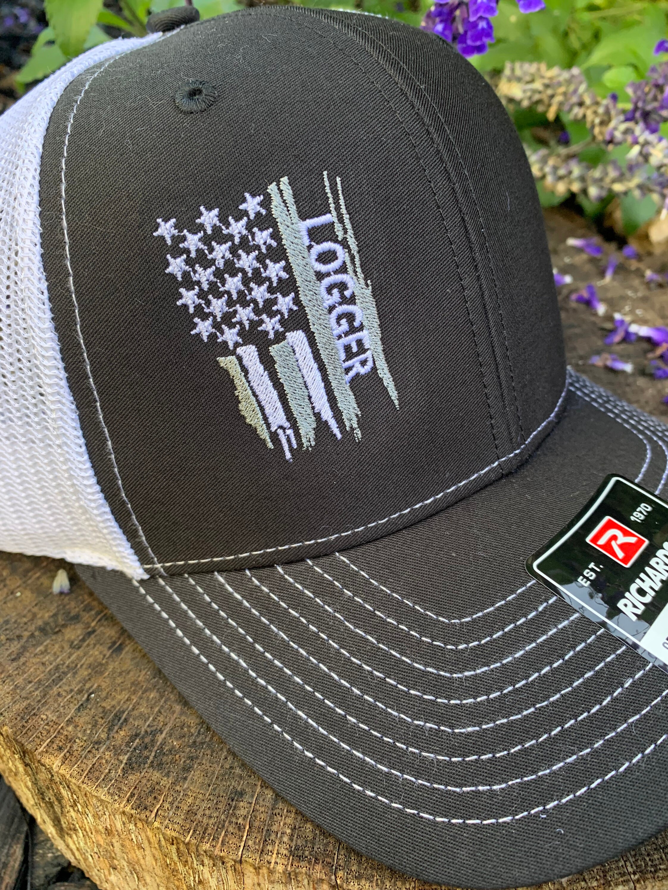 Logger Tree Guy Arborist American Flag Hat Snapback - Etsy