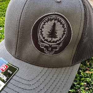 Tree Guy Arborist Skull Face Trucker Hat - Etsy